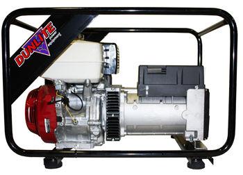 Dunlite Honda 8kVA Generator, Recoil – Big Tools