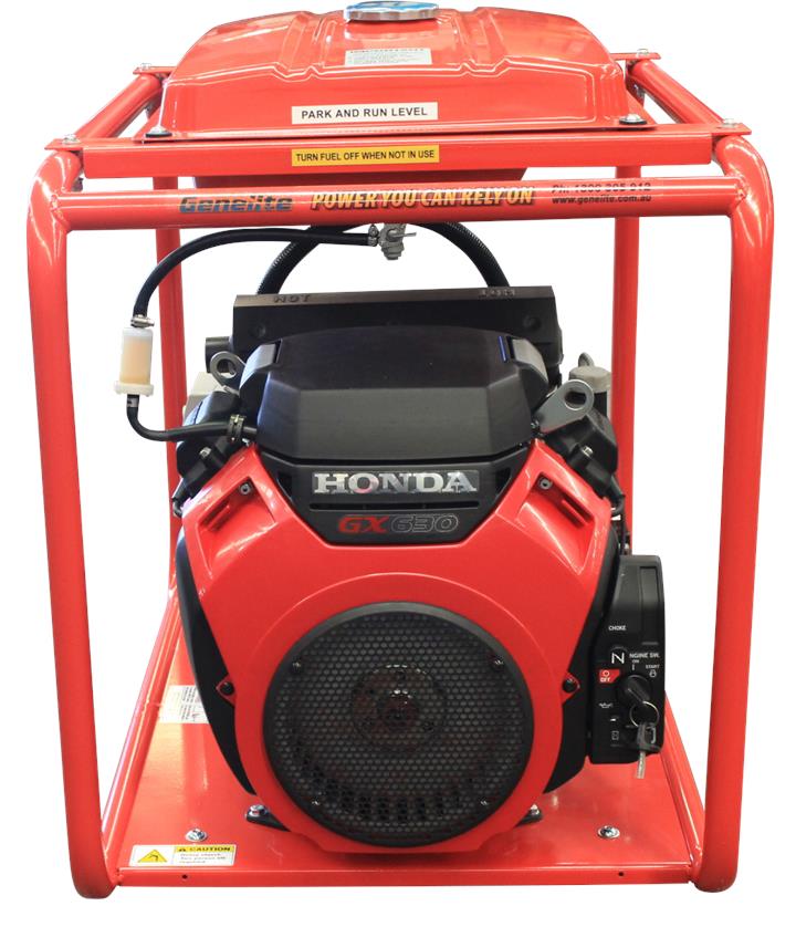 Genelite Honda 12.5kVA 3 Phase Generator - Big Tools